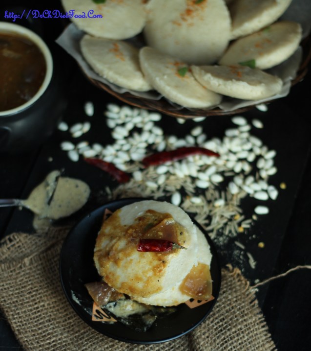 Brown and Red Rice – Idli | Chitra's Healthy Kitchen