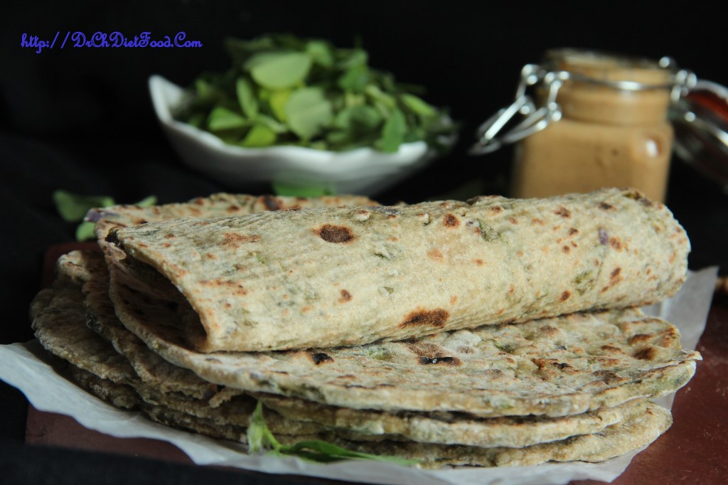 Methi Multigrain Roti | Chitra's Healthy Kitchen