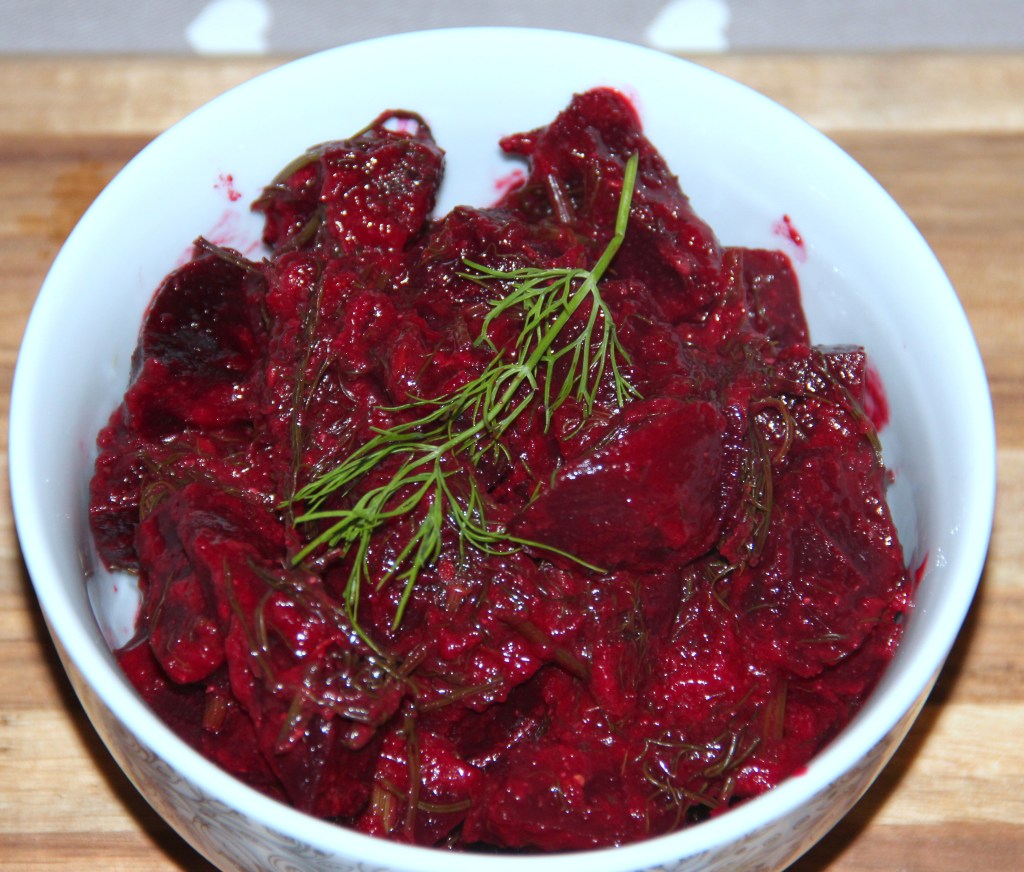 Steamed beetroot with dill (Zero oil) | Chitra's Healthy Kitchen