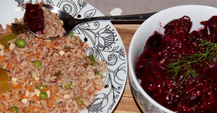 Steamed beetroot with dill (Zero oil) | Chitra's Healthy Kitchen