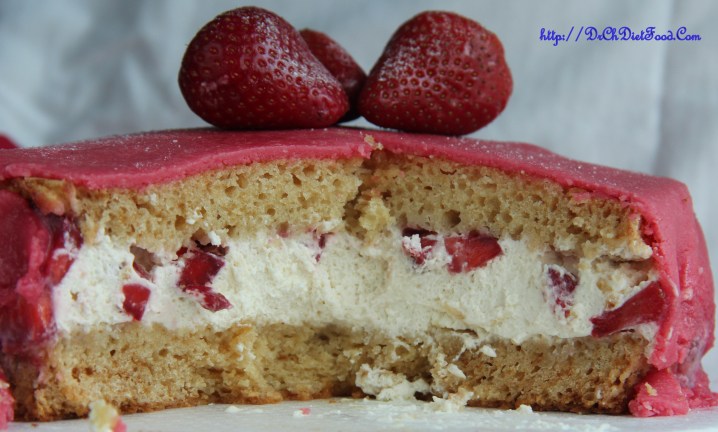 First Blogiversary Special – Strawberry Almond Marzipan Cake (550th ...