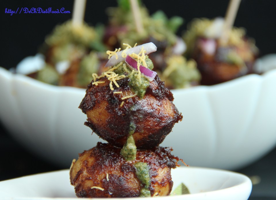 Baby potato in tamarind sauce: (Zero oil) | Chitra's Healthy Kitchen