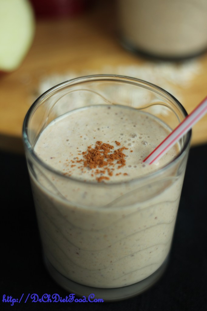 Apple and Oats Yogurt Lassi/smoothie | Chitra's Healthy Kitchen