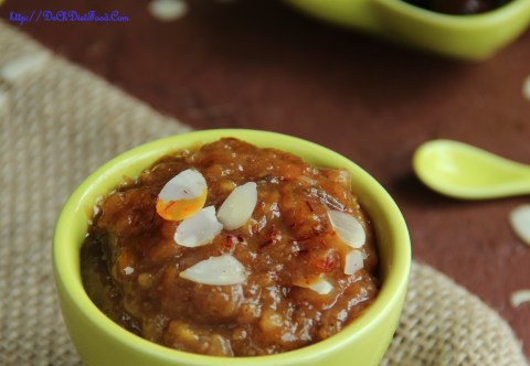 Papaya Figs and Dates – Halwa | Chitra's Healthy Kitchen