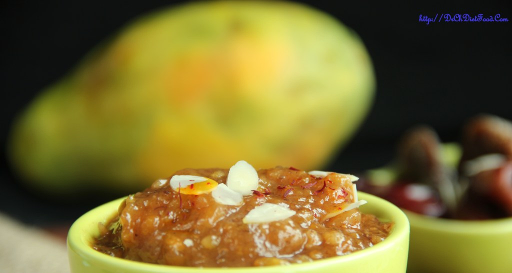 Papaya Figs and Dates – Halwa | Chitra's Healthy Kitchen