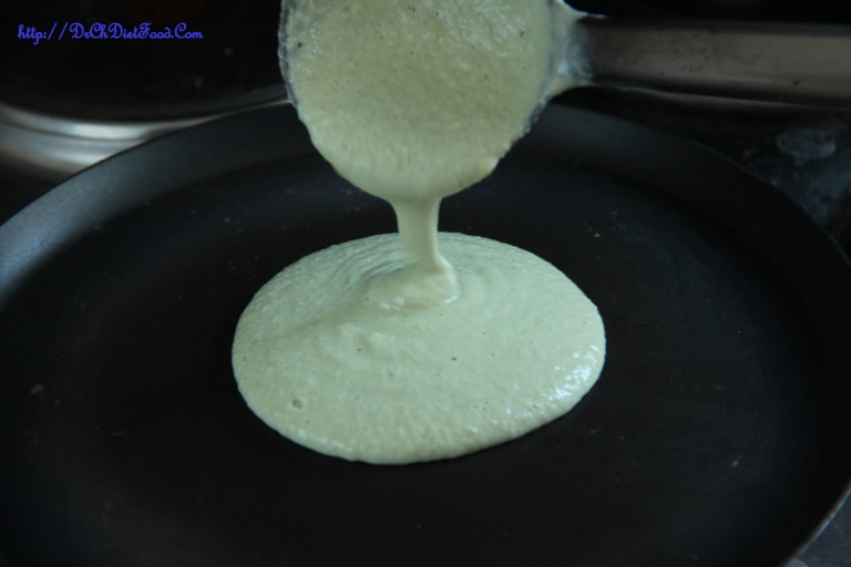 Watermelon rind/peel and Yellow moong Dosa/crepes | Chitra's Healthy ...