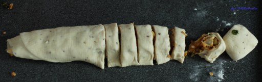 Baked Samosa bites/Pin wheels using wheat flour | Chitra's Healthy Kitchen