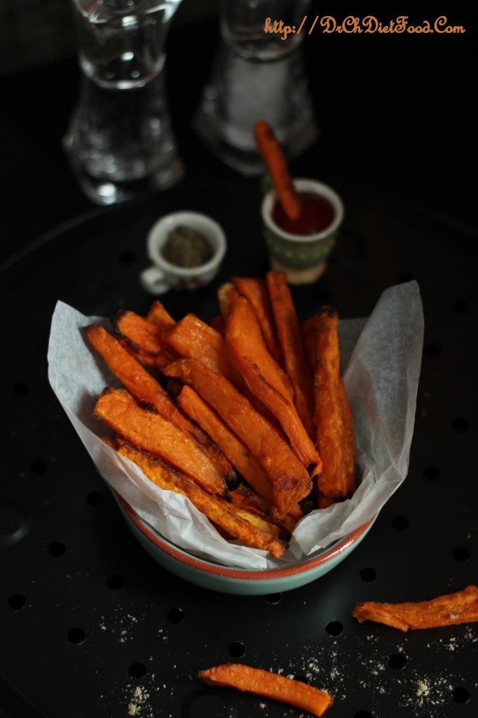 Sweet Potato French Fries | Chitra's Healthy Kitchen